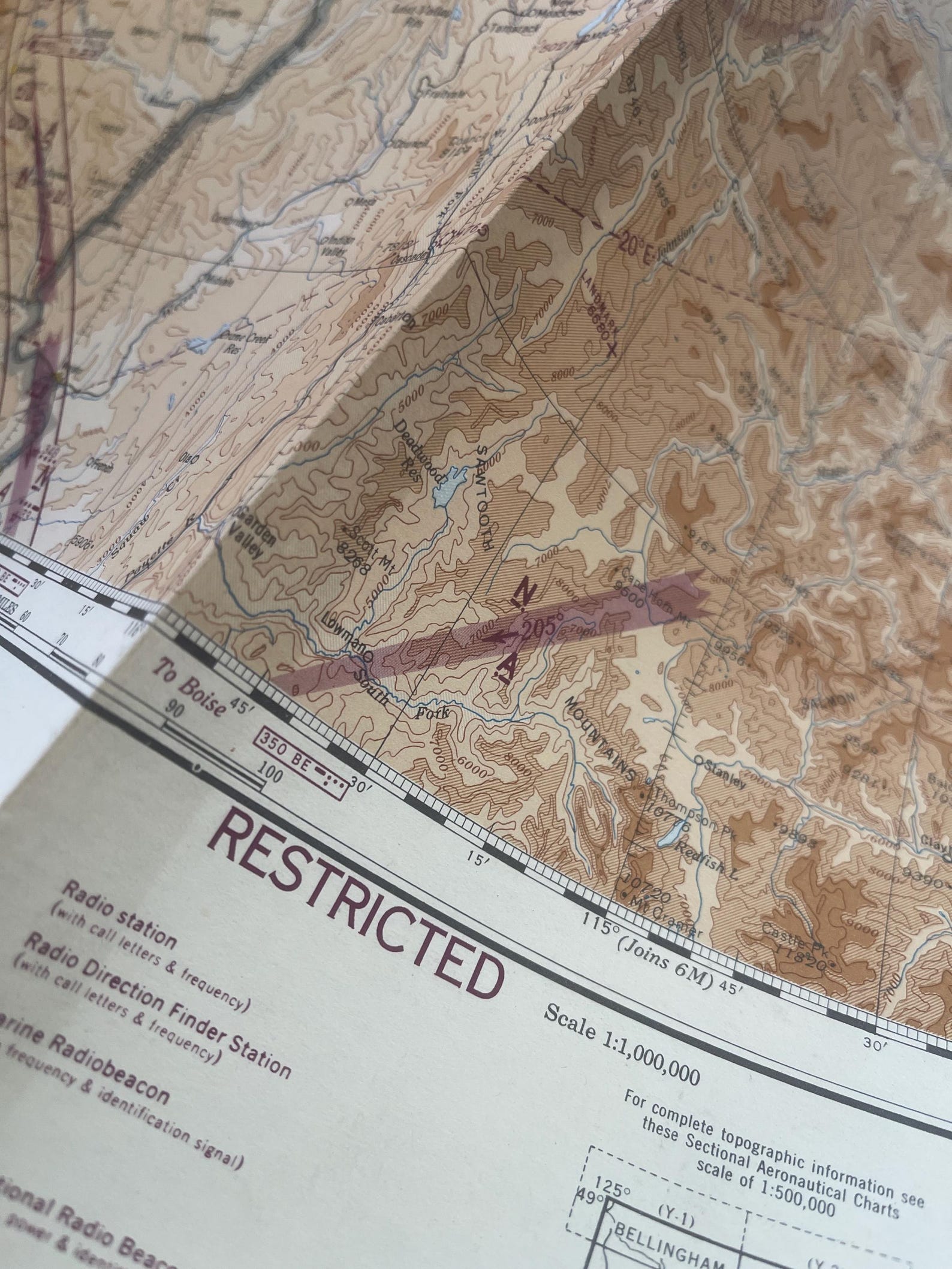 Vintage 1944 WWII Pilot Maps - Aeronautical Maps - Set of 23 - Etsy