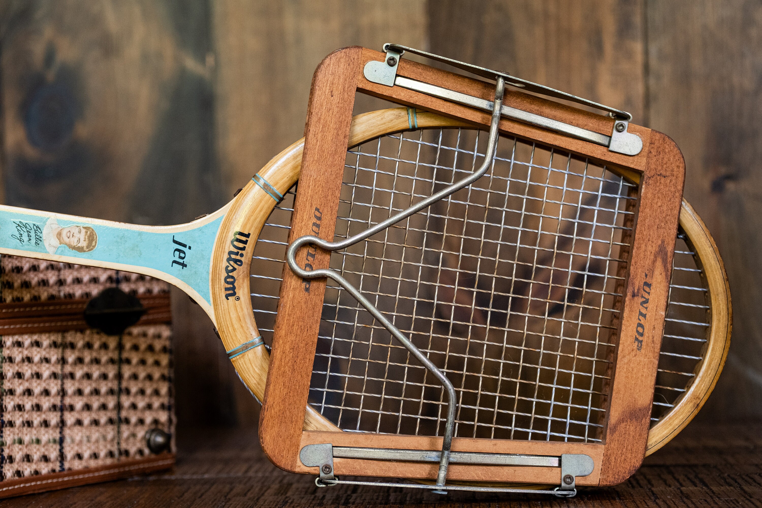 Wilson Tennis Racket Jet Billie Jean King Wilson Speed - Etsy