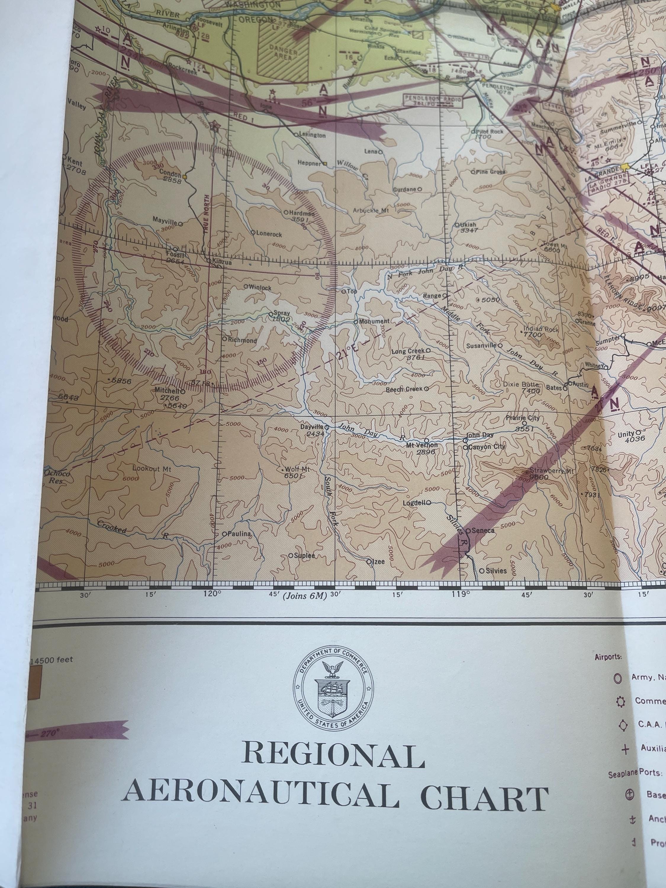 Vintage 1944 WWII Pilot Maps - Aeronautical Maps - Set of 23 - Etsy