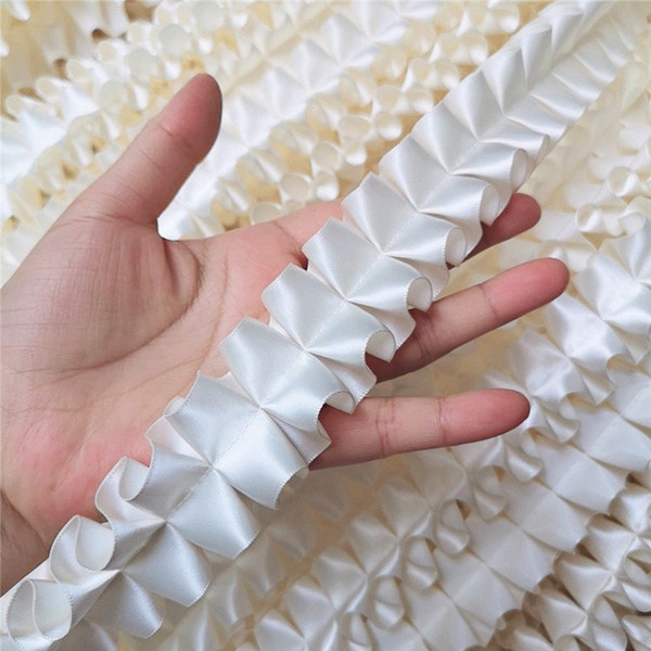 White Ruffled Edge - Etsy
