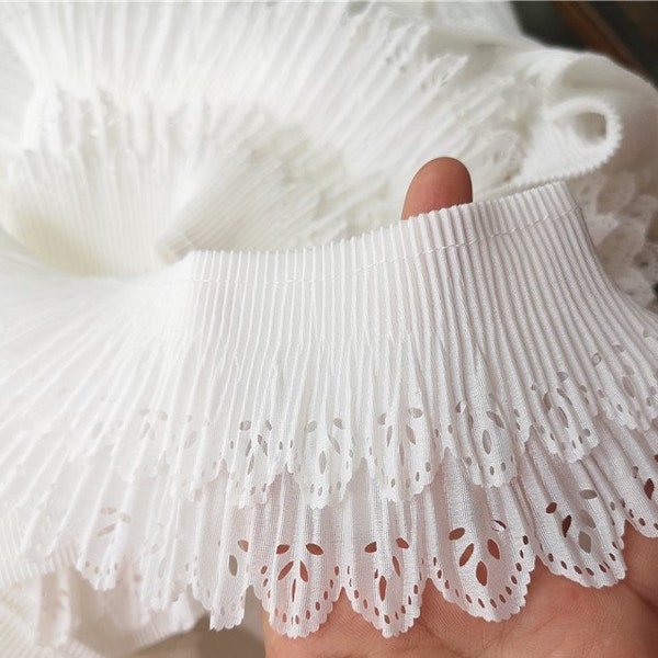 Double Ruffle Collar - Etsy