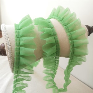 Good Quality Double Layer Soft Mesh Tulle Lace Ruffles,multi Colors ...