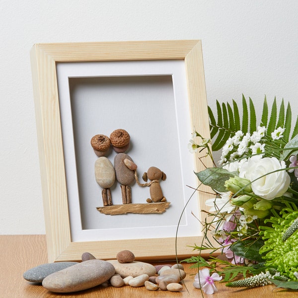 Dog Pebble Art - Etsy