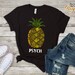 Psych Pineapple Shirt, Typography Pineapple T-shirt, Psych Fans Outfit ...