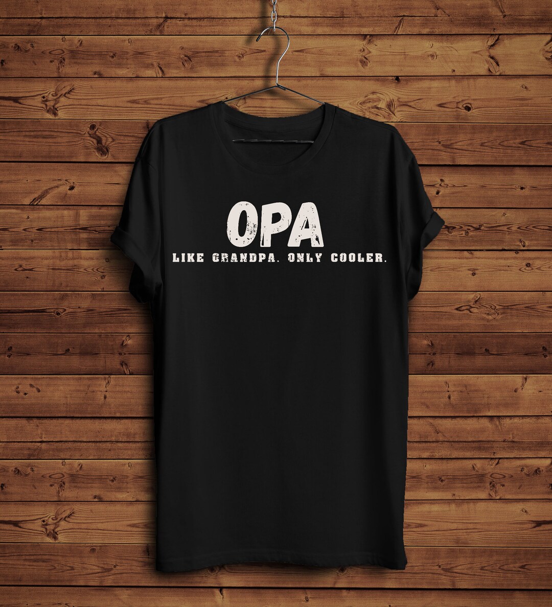 Opa Definition Shirt/ Opa Like a Grandpa Only Cooler/ Funny Grandfather ...