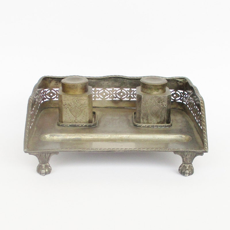 Double Inkwell - Etsy