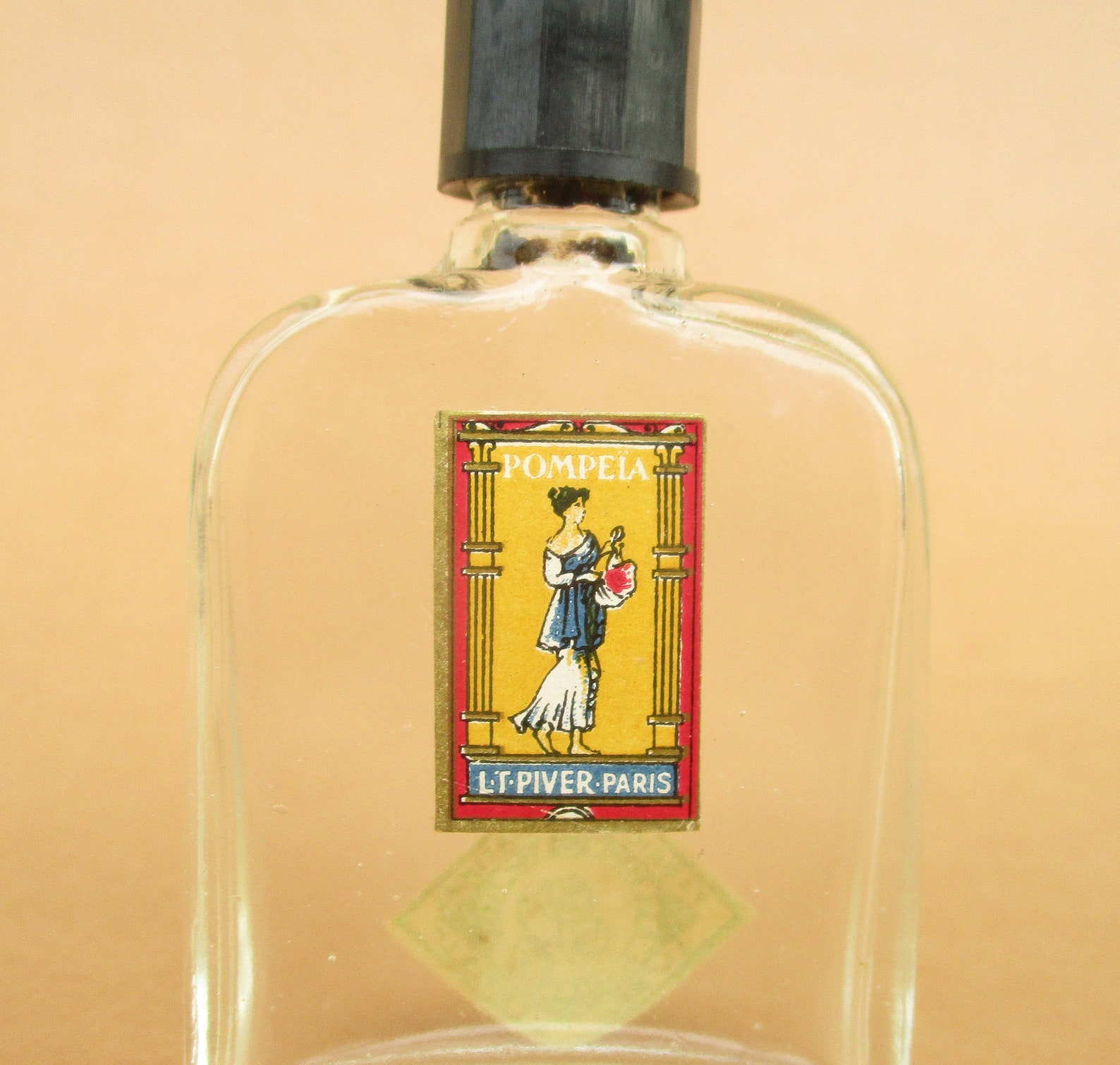 Vintage French L.T. Piver Paris Pompeia Perfume Glass Little | Etsy