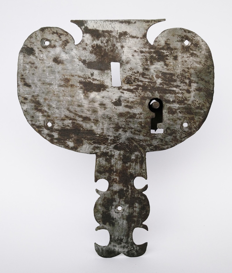 Antique 18th/19th Century Chest Trunk Iron Lock Hardware Collectible - Etsy