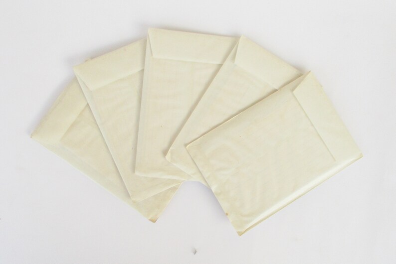 Vintage Set of 5 Sachets of Airmail Envelopes Postcard Letter - Etsy