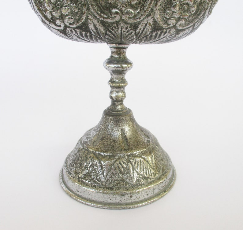 Antique Religious Chromed Brass Altar Incense Vessel Boat - Etsy