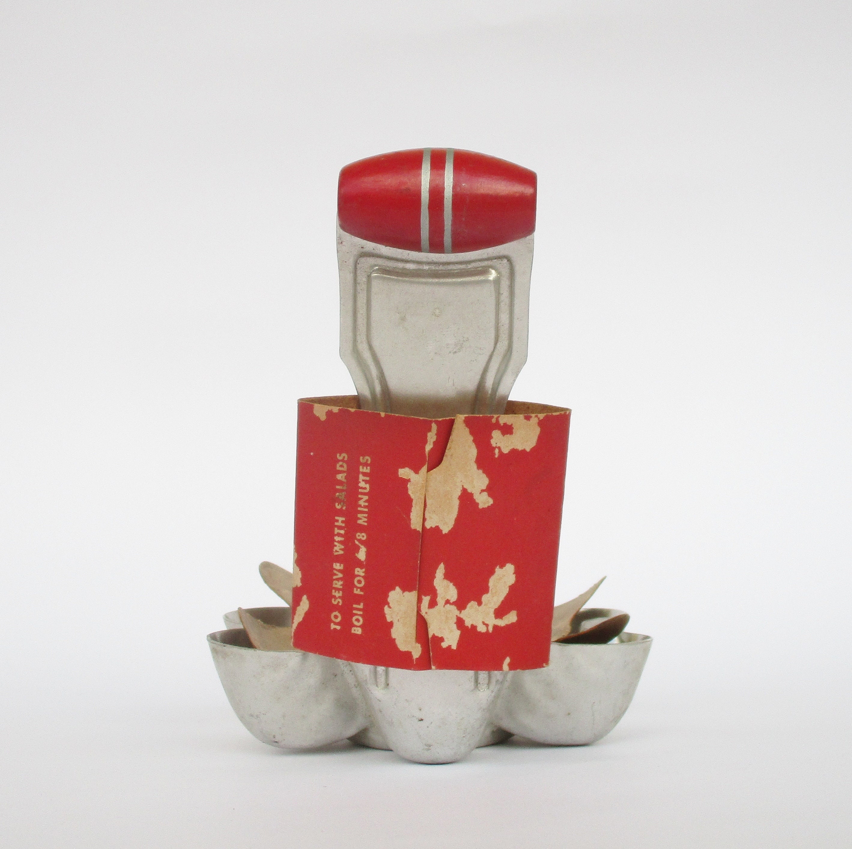 Vintage English Nutbrown egg poacher small flower shaped | Etsy