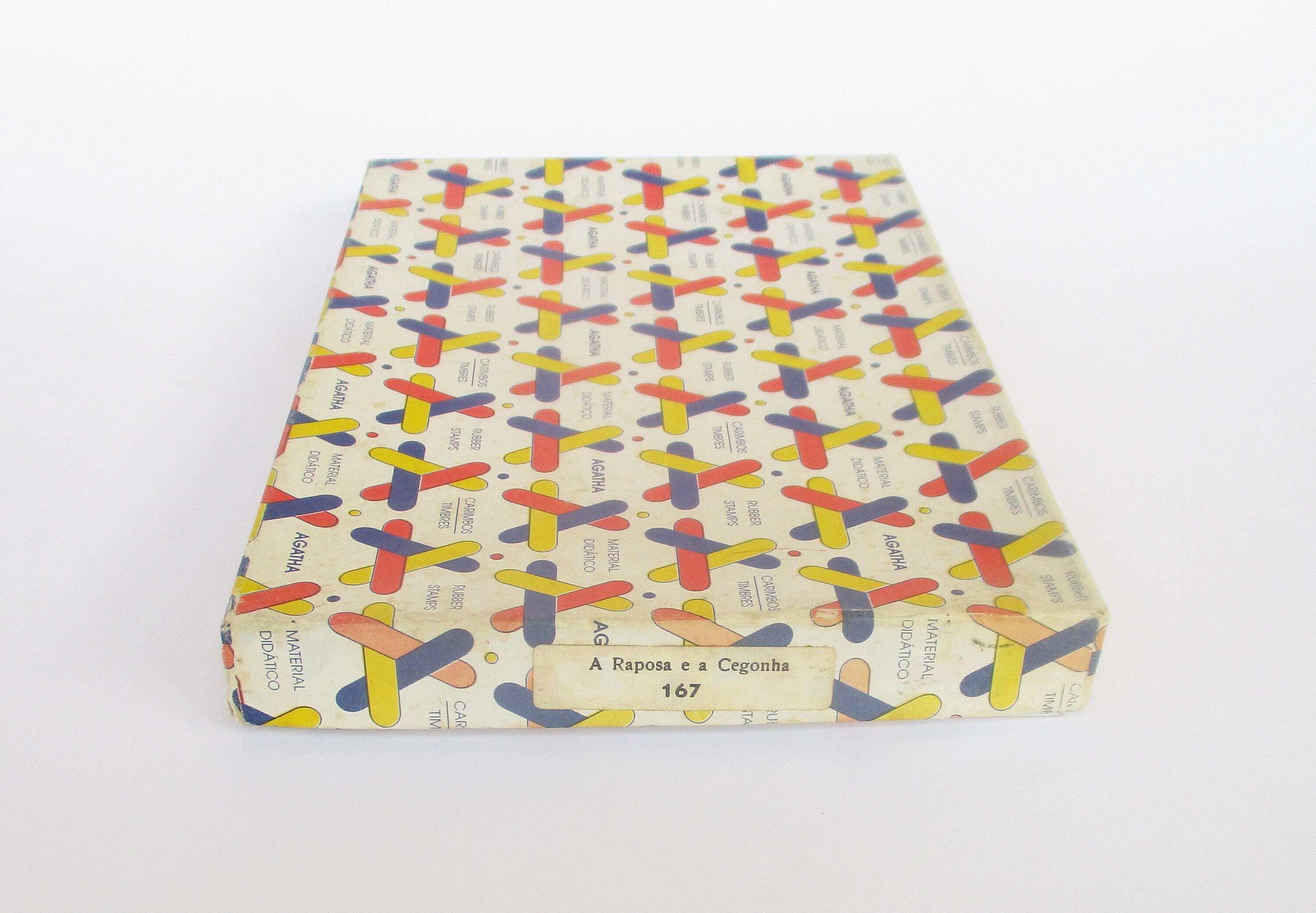 Vintage Portuguese Agatha "the Fox and the Stork" Pack Didactic Stamps ...