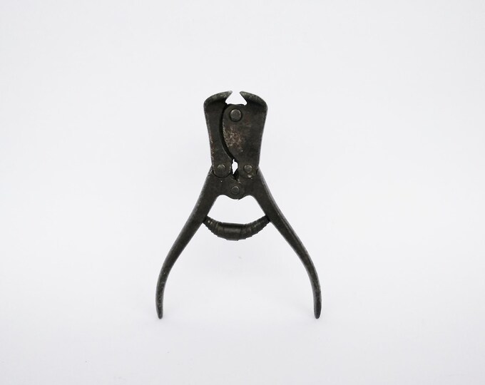 Antique German Piano String Wire Cutter Cutting Nipper Pliers Iron Tool ...
