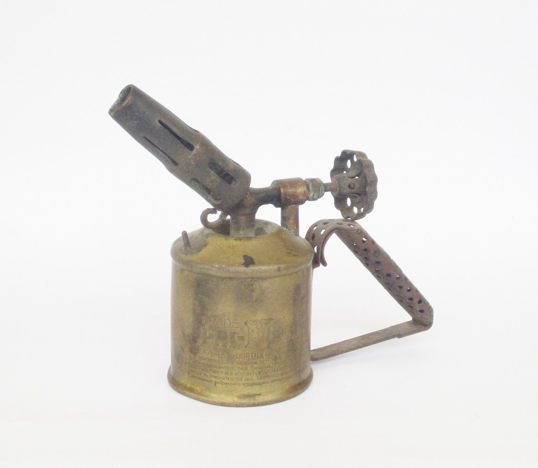 Antique Primus No. 851 Brass Blowtorch. Metalworking Tool. Collectible ...
