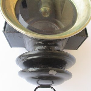Antique 19th Century Buggy Carriage Iron Candle Light Lantern Lamp ...