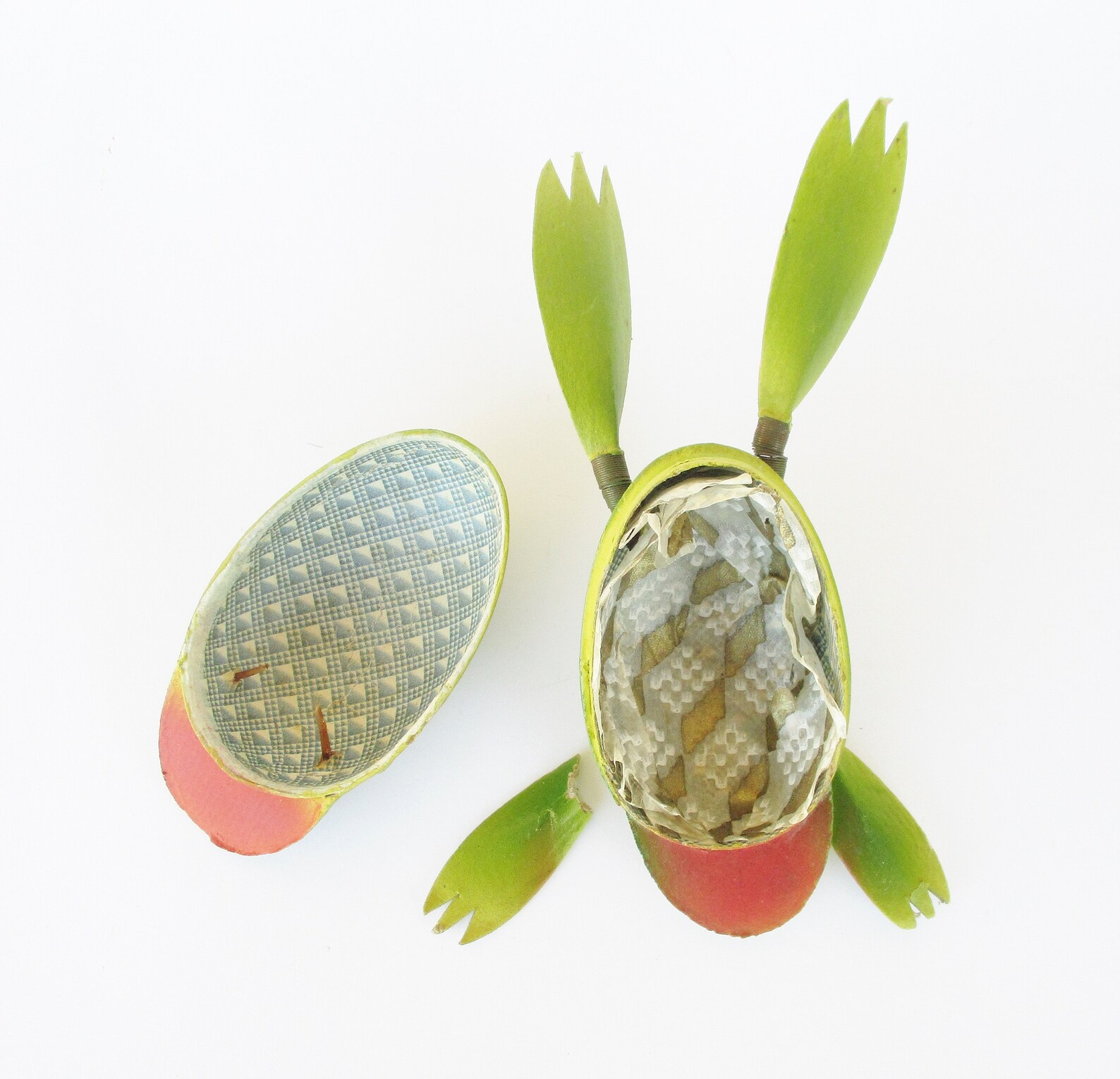 Antique Easter Egg Frog Shaped Carton Cardboard Candy - Etsy