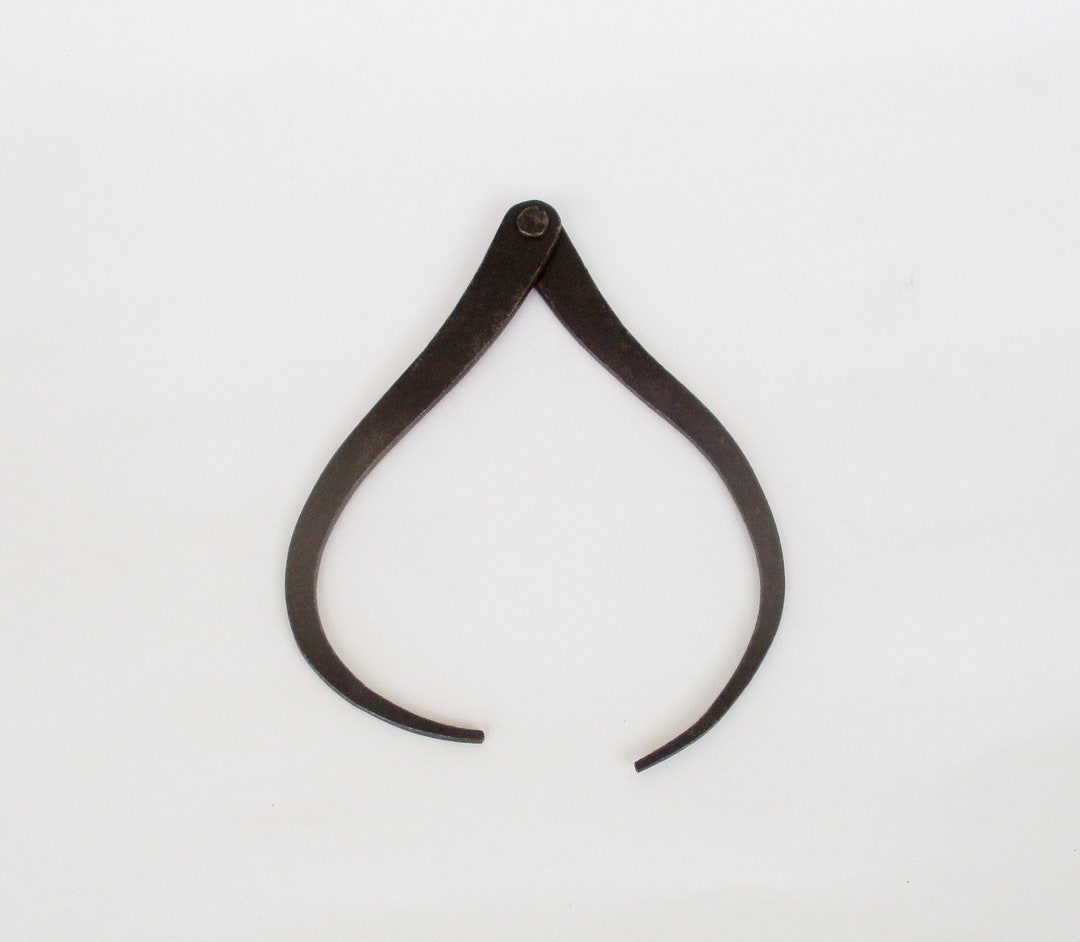 Antique Iron Caliper Calliper Compass Divider. Architectural Tool ...