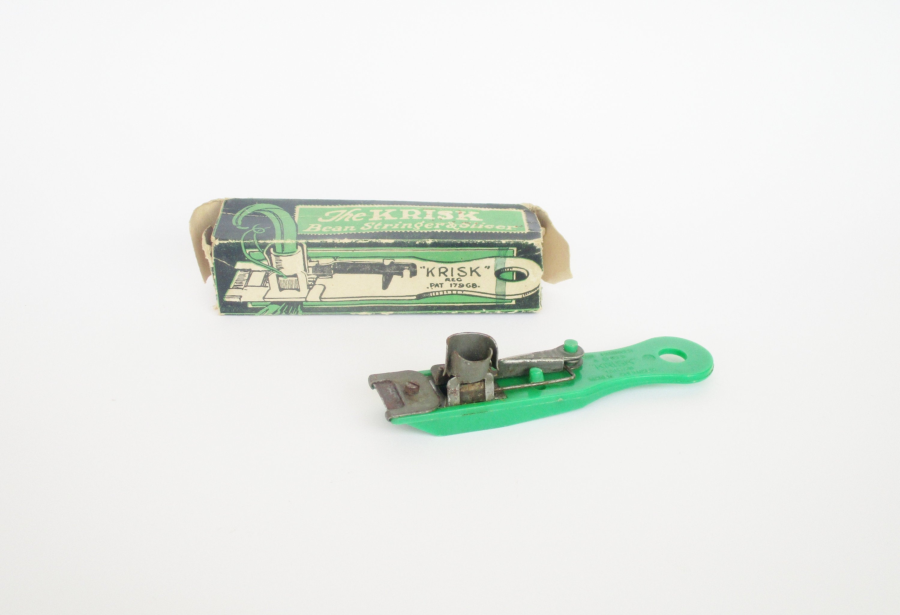 Vintage the Krisk Bean Stringer & Slicer With Original Box. Kitchenware ...