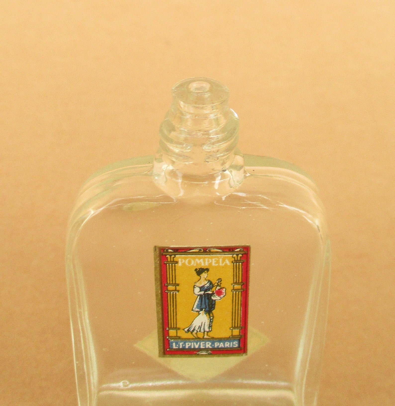 Vintage French L.T. Piver Paris Pompeia Perfume Glass Little - Etsy