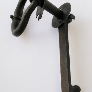 Antique 18th Century Wrought Iron Handle Lever Door Latch ...