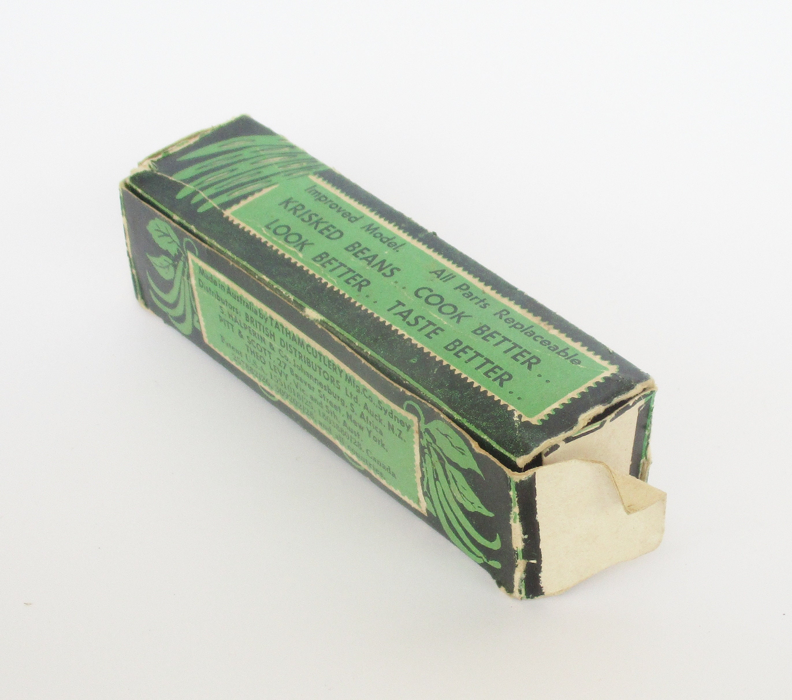 Vintage the Krisk Bean Stringer & Slicer With Original Box. Kitchenware ...