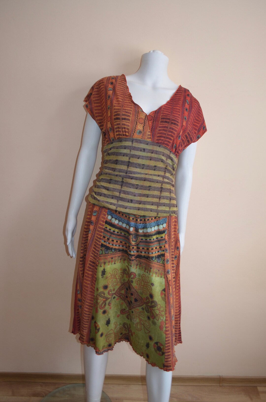 Vintage Mesh Dress - Etsy