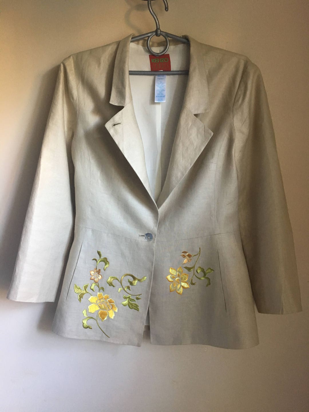 Kenzo Embroidery Jacket - Etsy