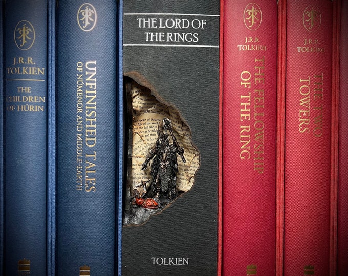 Lord of the Rings Sauron Book Nook - Etsy