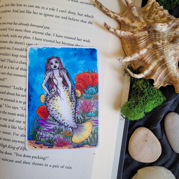Mermaid Decal - Etsy