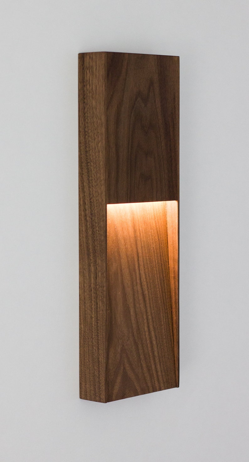 Walnut Wall Light LUXO - Etsy