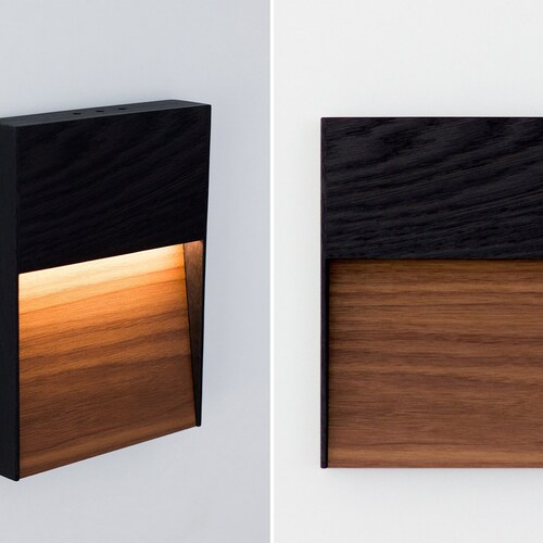 Walnut Wall Light LUXO - Etsy