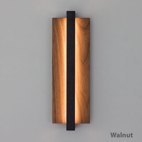 Wooden Wall Sconce - Etsy