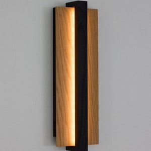 VERTICAL Wall LED Light Modern Minimalist Sconce - Etsy