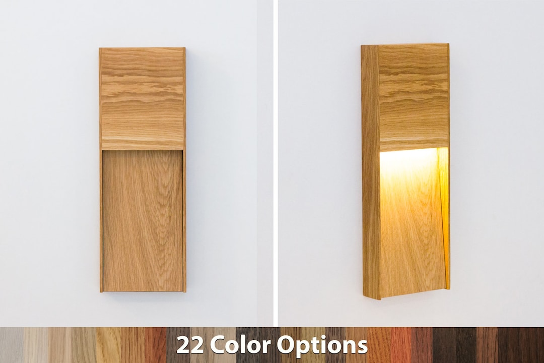 Amberlight Slim - LED Wall Light - 22 Colors - Etsy
