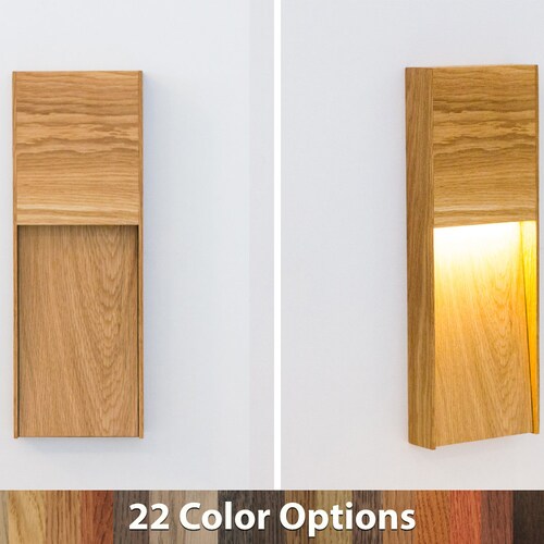 Amberlight Slim LED Wall Light 22 Colors - Etsy