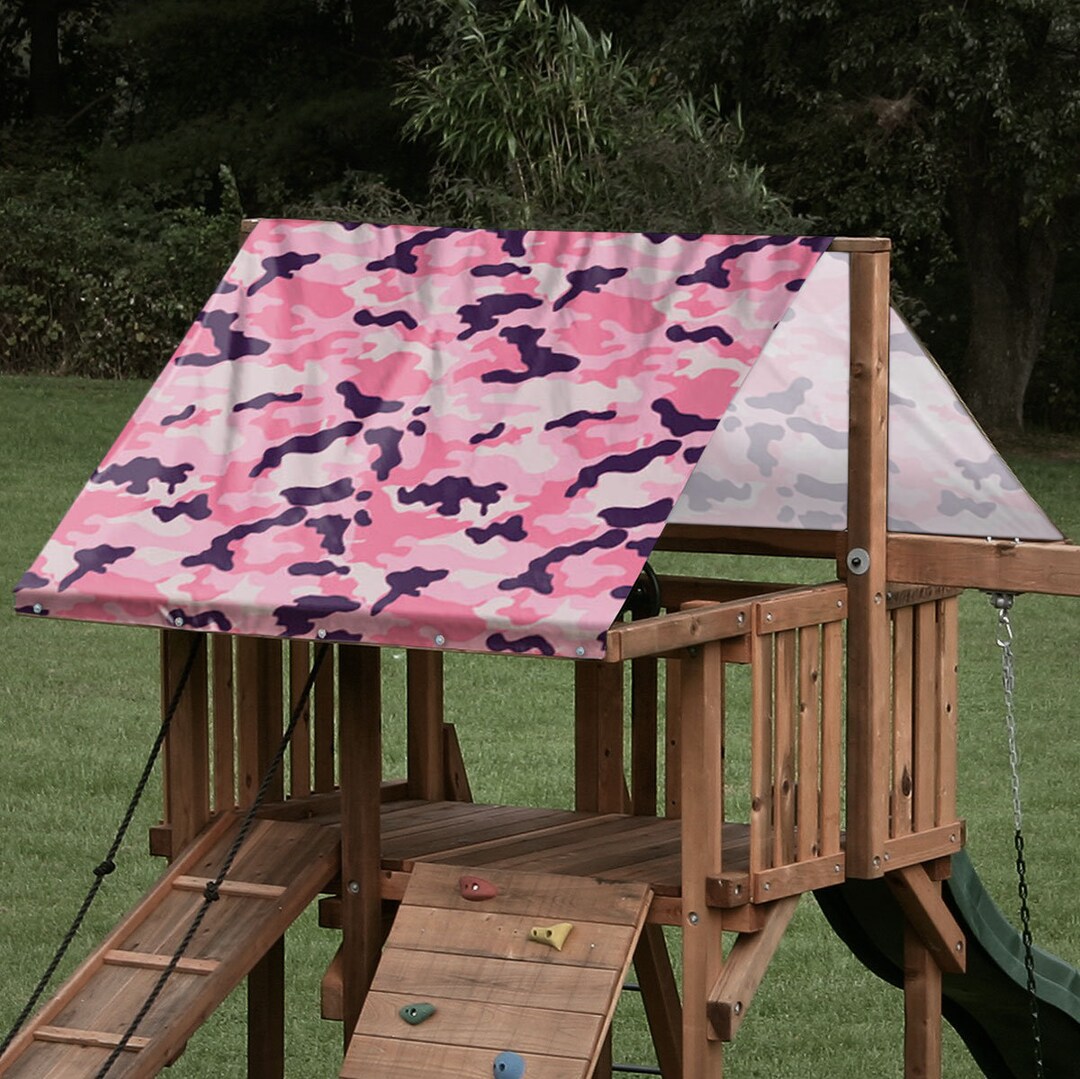 Heavy Duty 15 Oz Custom Pink Camouflage Replacement Tarp \ Canopy for ...