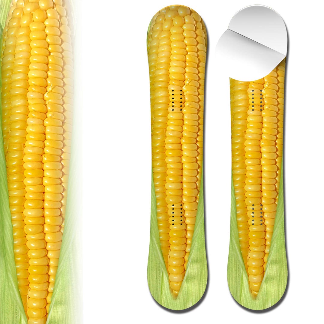0072 Corn on the Cob Adhesive Vinyl Snowboard Wrap and Skin - up to 65 ...