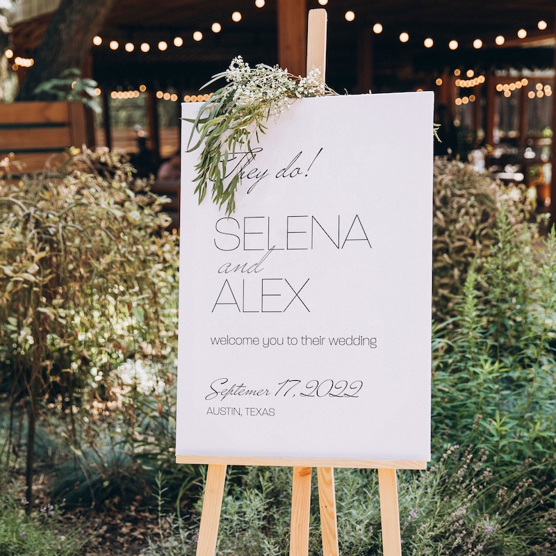 Wedding Signing Board - Etsy