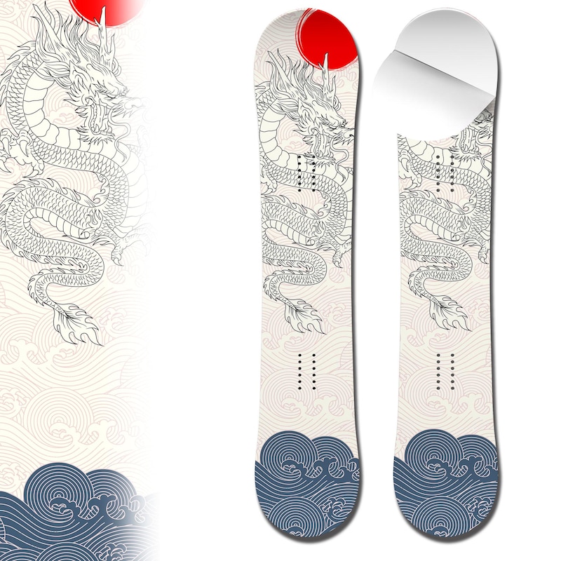 Dragon Snowboard - Etsy