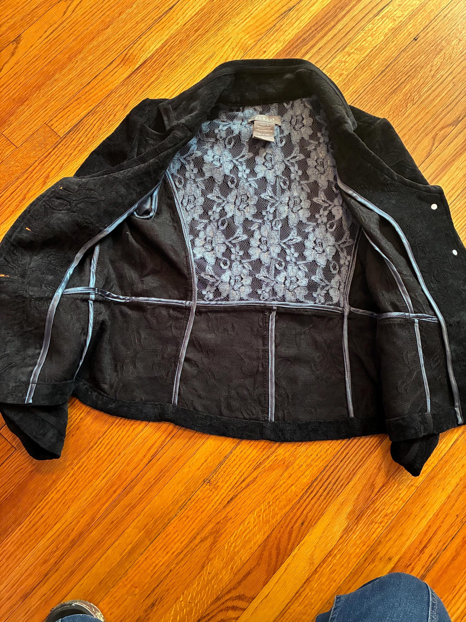 Y2K Black Gothic Jacket, Fitted Vampire Blazer, Alternative Witchy Coat ...