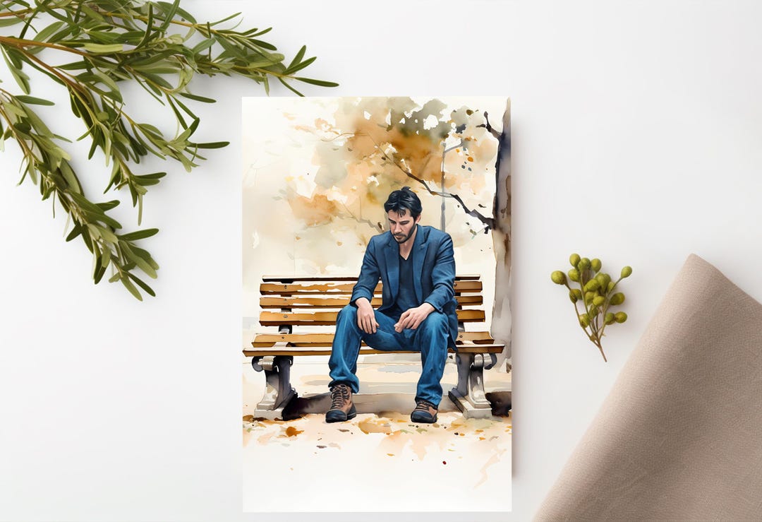 Sad Keanu Reeves, I'm Sorry, Apology, Greeting Card, Grieves, Grief ...