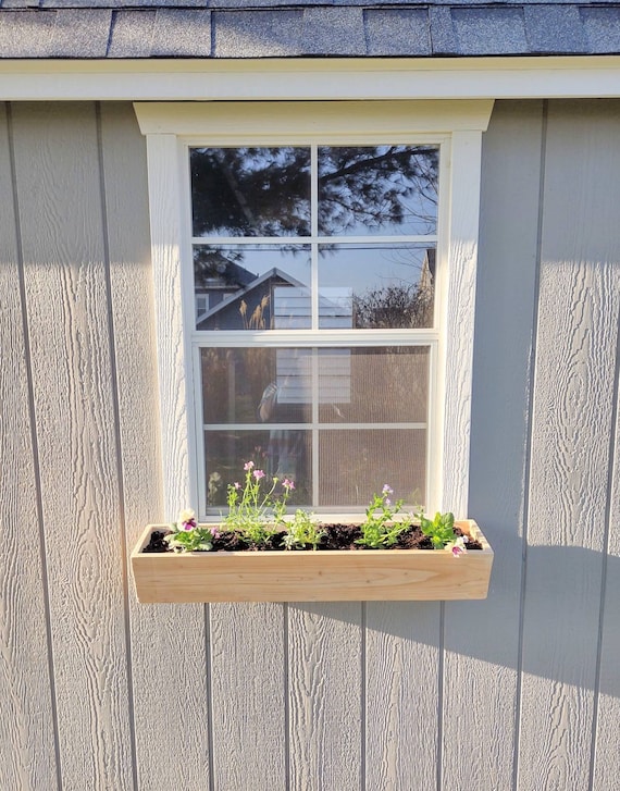 Cedar Window Box Design