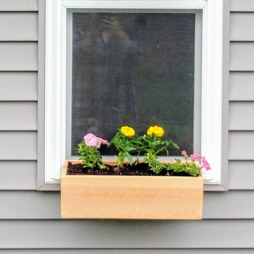 Cedar Window Box Planters | Etsy