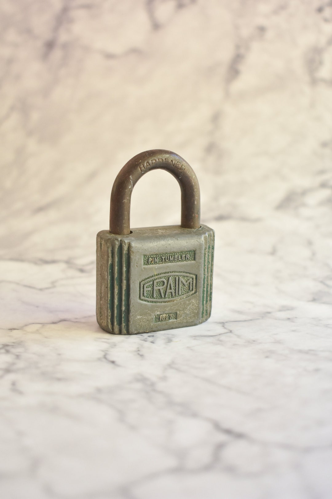 Rare Vintage Lock Fraim Lock Vintage Old Padlock Ornate Antique Pad ...