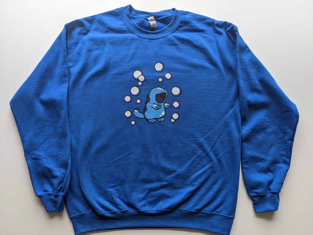 Quagsire 8-bit Crewneck Sweater - Etsy