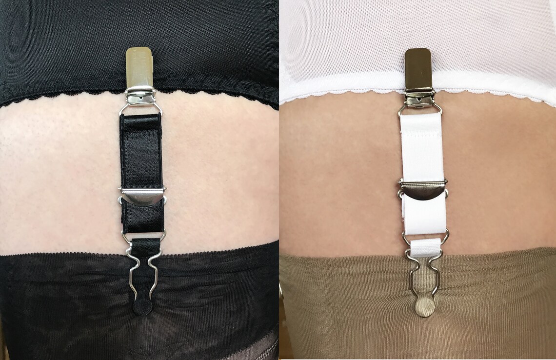 Premier Lingerie 4 Pack of Adjustable Suspender / Garter Clips - Etsy