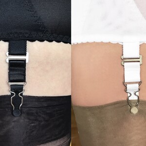 Premier Lingerie 4 Pack of Fixed Suspender / Garter Hooks for Stockings ...