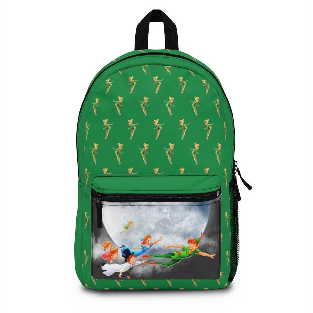 Disney Peter Pan Backpack, Theme Park Backpack, Tinkerbell Bag, Peter ...