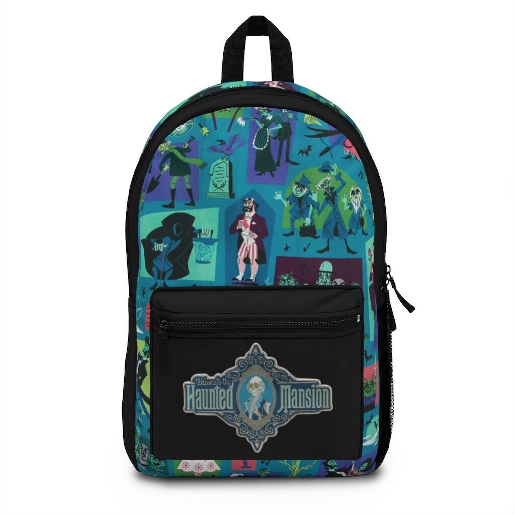 Disney Haunted Mansion Backpack Theme Park Backpack Haunted - Etsy