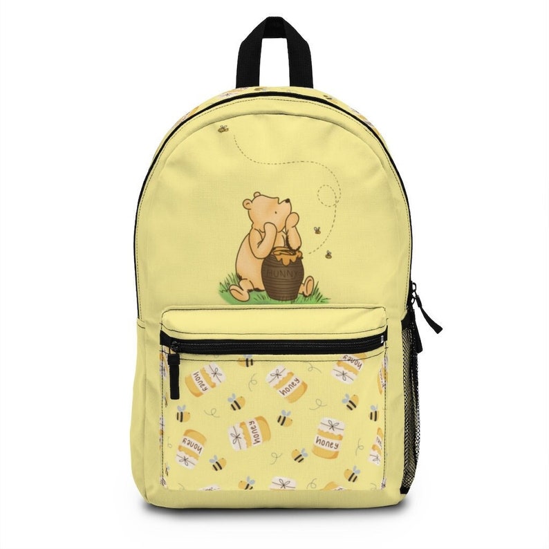 Classic Winnie the Pooh Backpack School Backpack Honey Bees - Etsy
